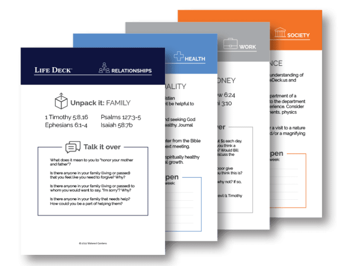 Life Deck | Building Real Relationships - True Charity